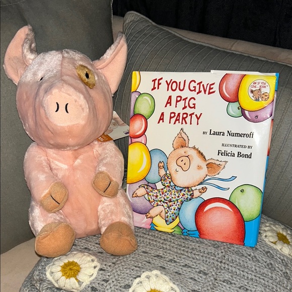 Toys | If You Give A Pig A Party Book And Plush Set | Poshmark